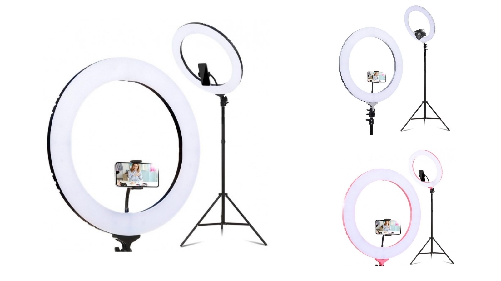 Embellir 19-inch LED Ring Light Stand | Harvey Norman