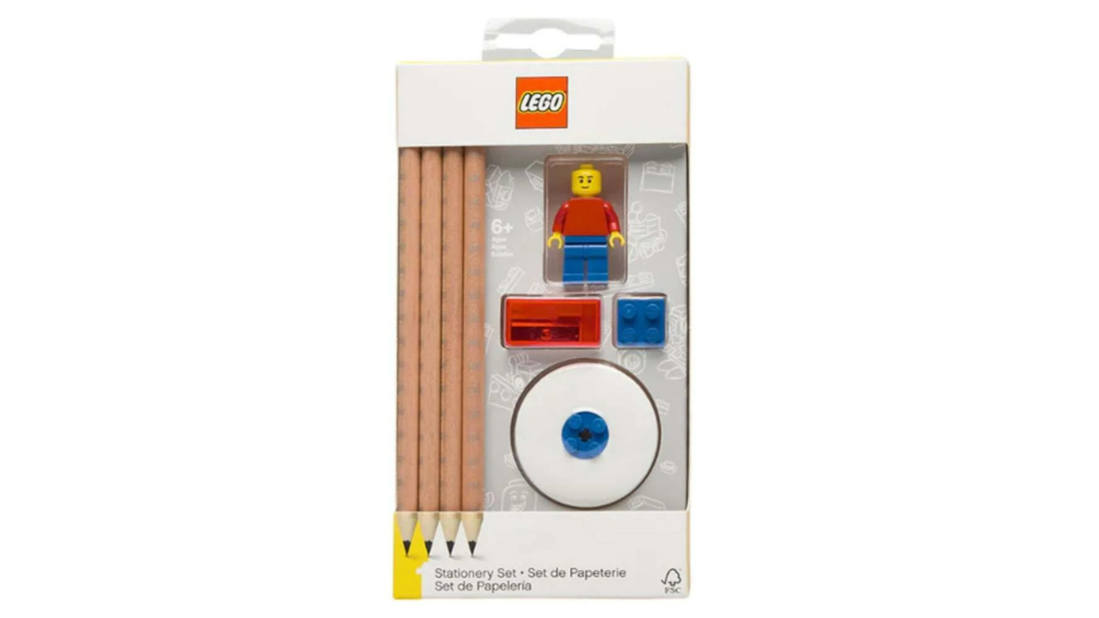 Lego Stationery Set with Minifigure | Harvey Norman