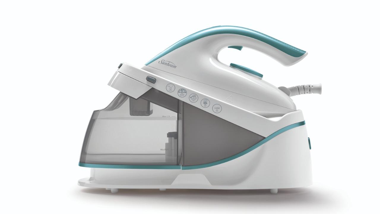 Sunbeam PressXPress Steam Generator - Teal/White | Harvey Norman