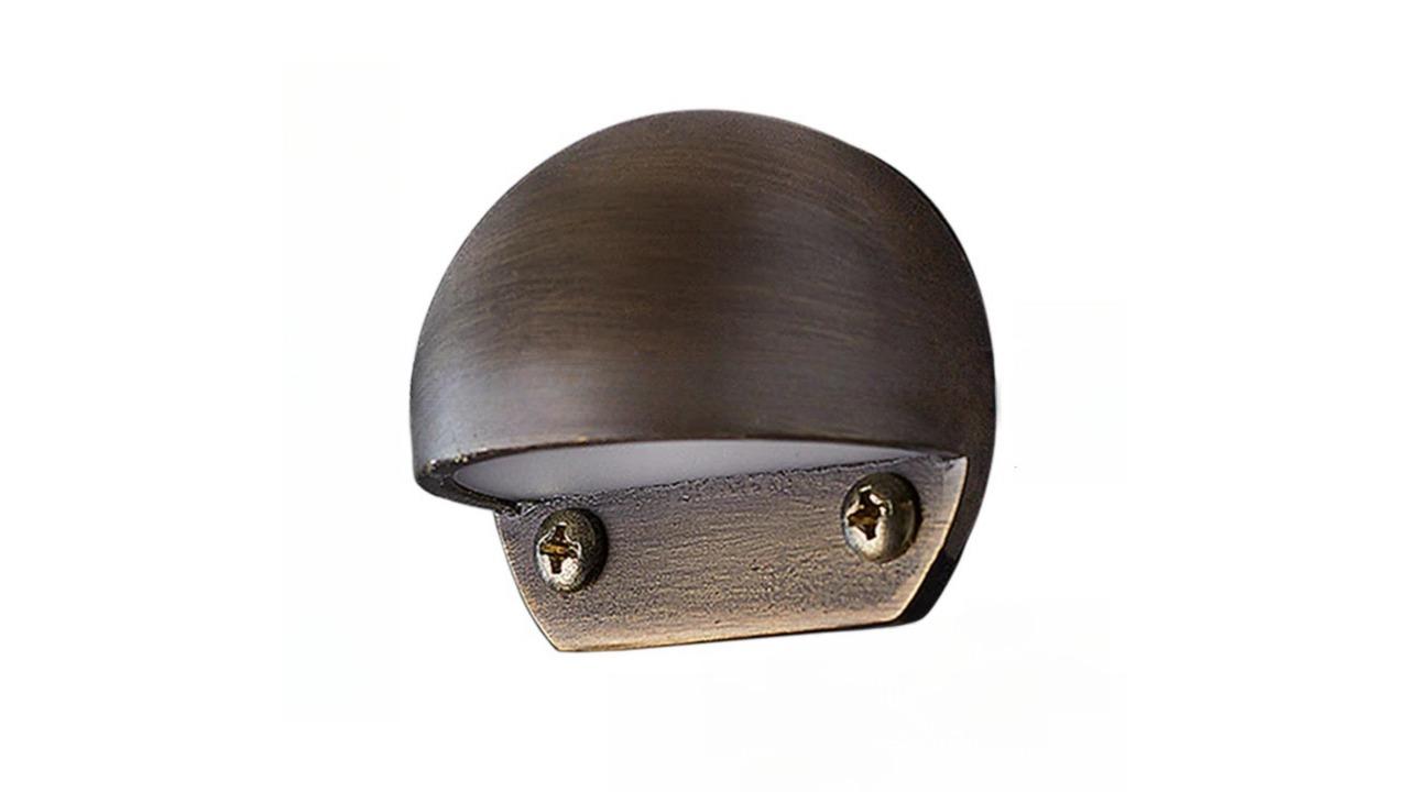 CLA 12V STE Surface Mounted 1W Round Aged IP65 Eyelid LED Step Light ...