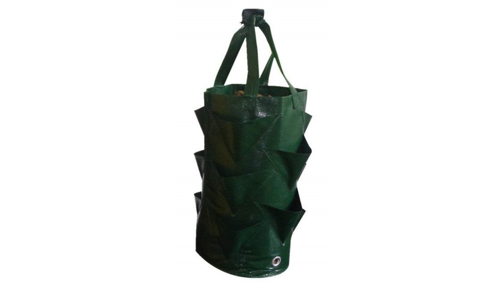 HOD Set of 3 Planter Pot Fruit and Vegetables Growing Bag - Green ...