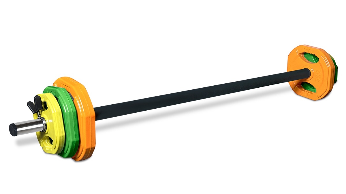 Cortex 20kg Studio/Pump Weight Set With Barbell | Harvey Norman