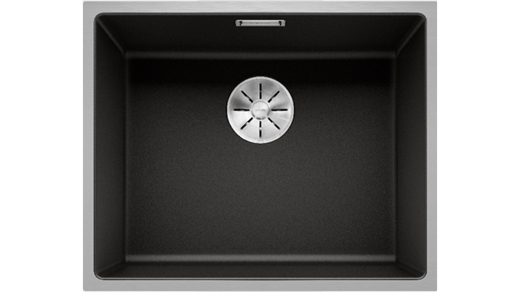 Blanco Subline 500-IF SteelFrame Single Bowl Inset/Flushmount Sink with ...