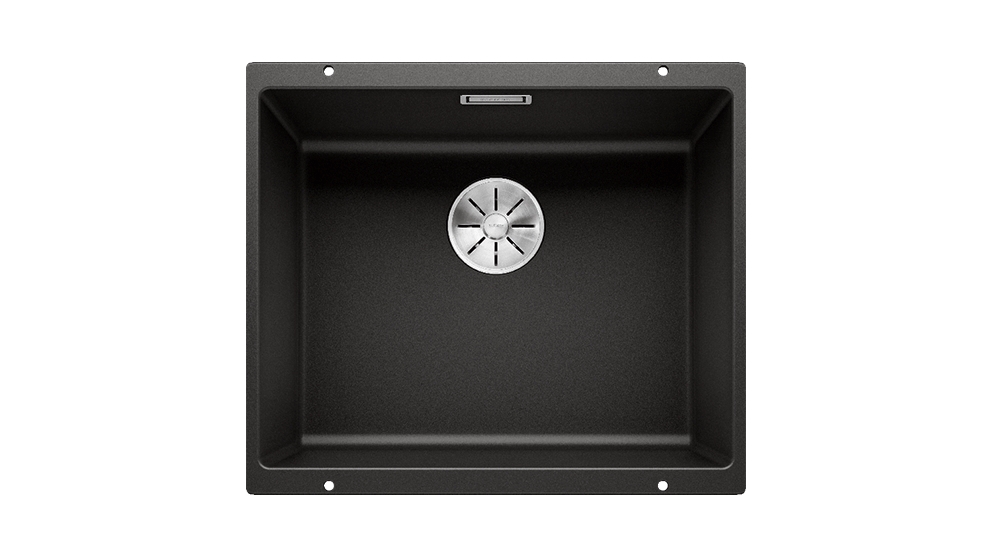 Blanco SUBLINE 500-U Single Bowl Undermount Sink - Black | Harvey Norman