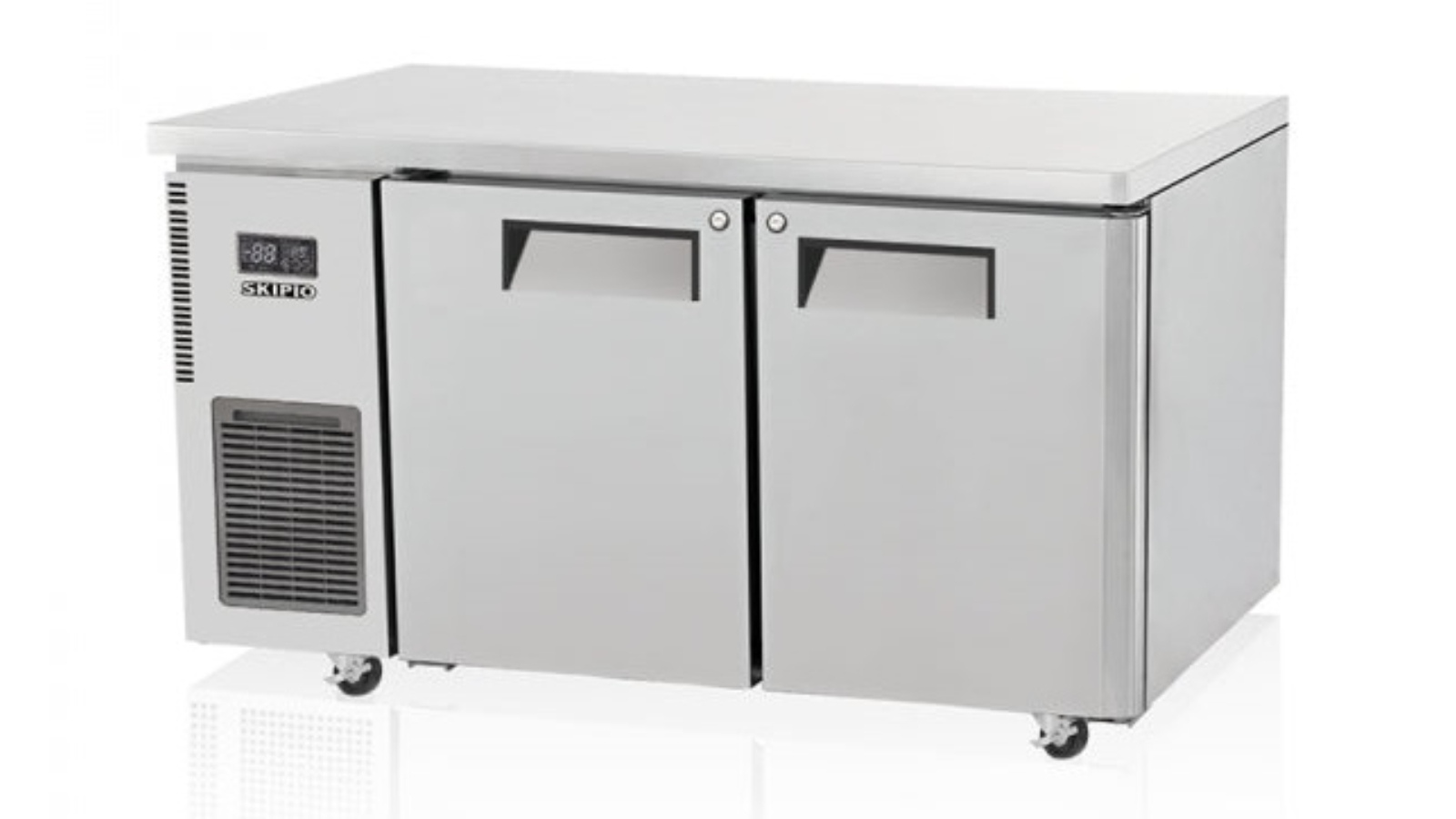Skipio 2-Door Underbench Fridge/Freezer - 150cm | Harvey Norman