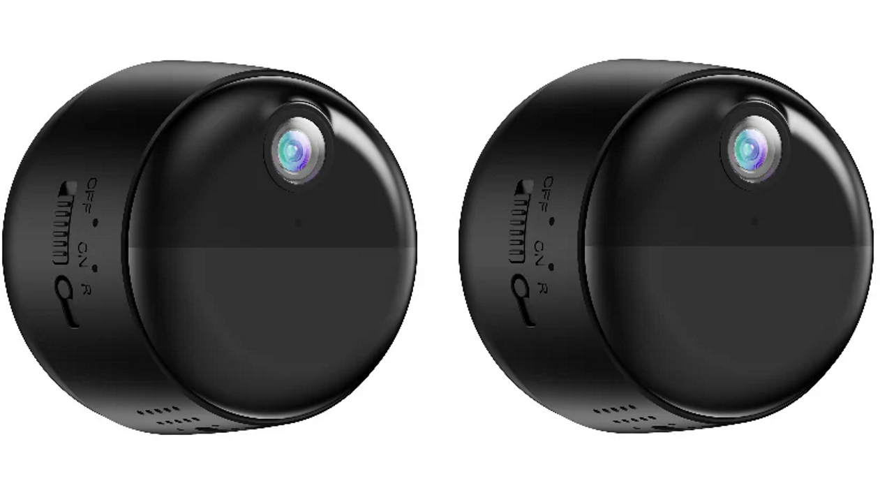 Sentriwise Mini Magnetic Wi-Fi Camera Security Camera - 2 Pack | Harvey ...