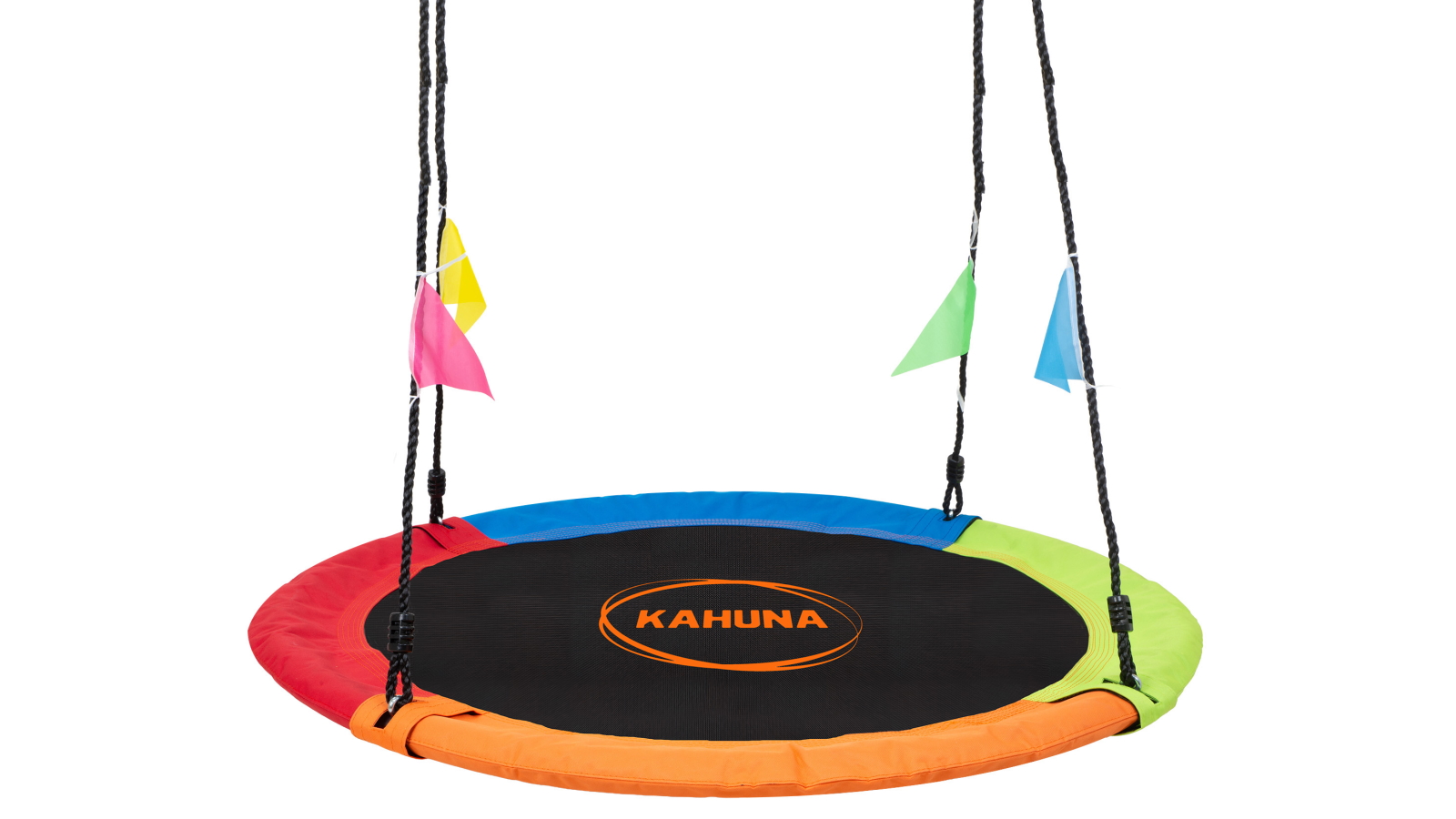 Kahuna Kids 1.2m Tree Saucer Round Swing Set with Hanging Straps and ...
