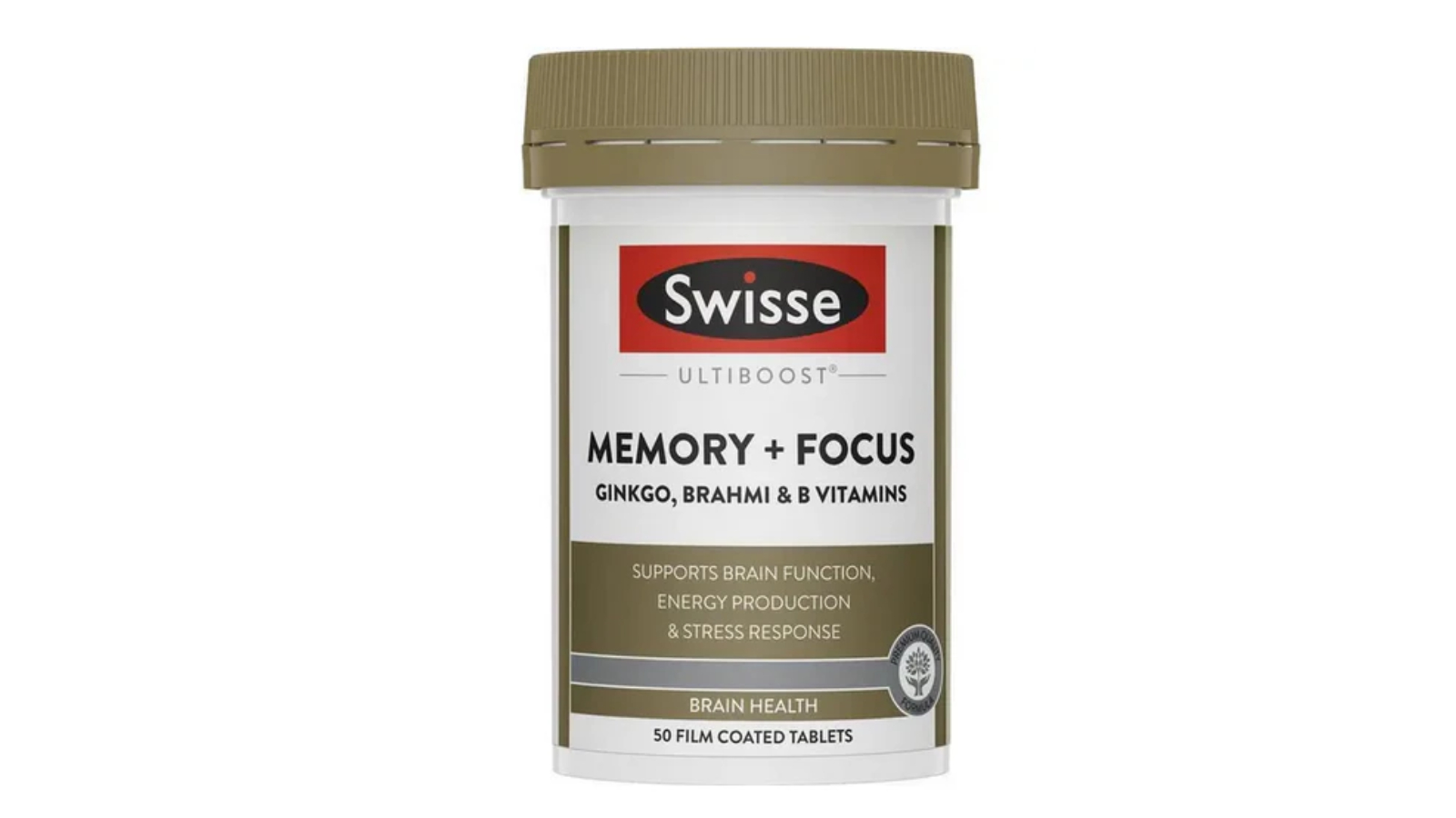 Swisse Ultiboost Memory + Focus Supplement - 50 Tablet | Harvey Norman