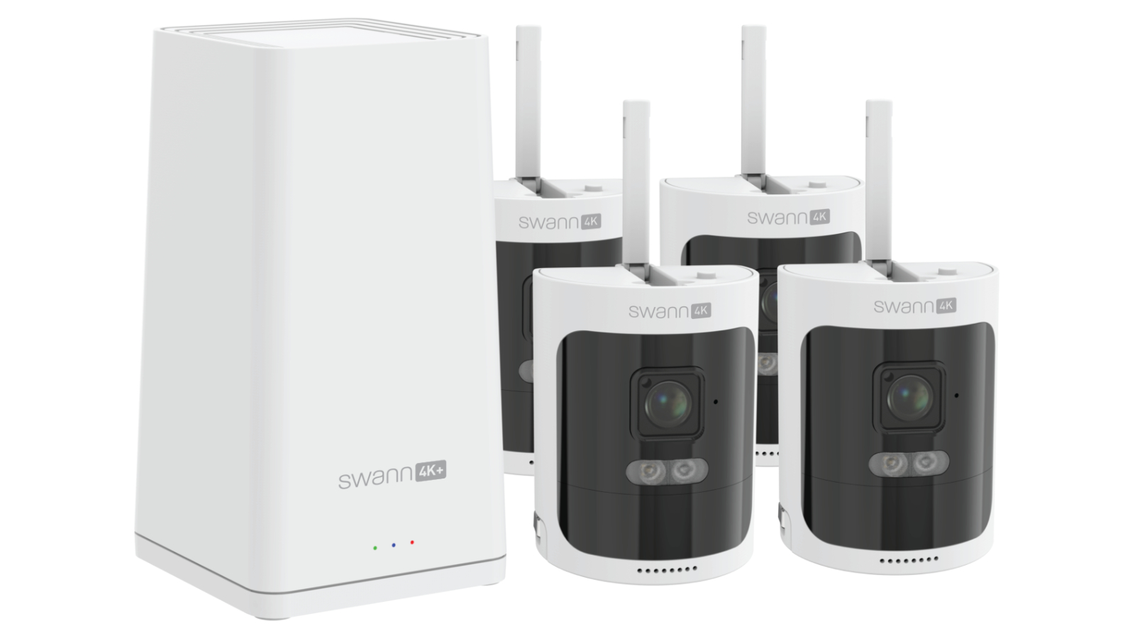 Swann AllSecure4K+™ Wireless Security Kit - 4 Pack | Harvey Norman