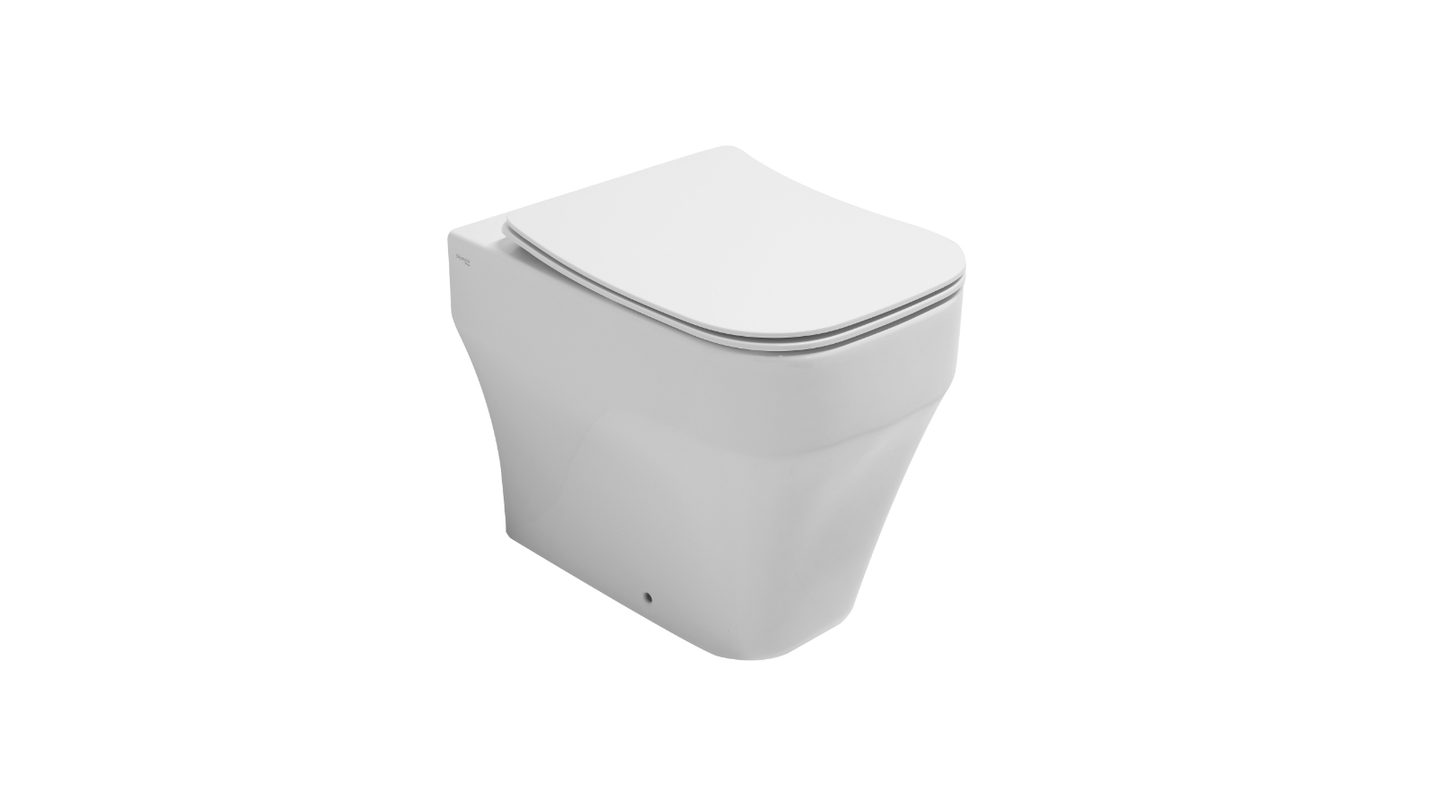 Studio Bagno Synthesis Eco Rimless Wall Faced Toilet - Matte White ...