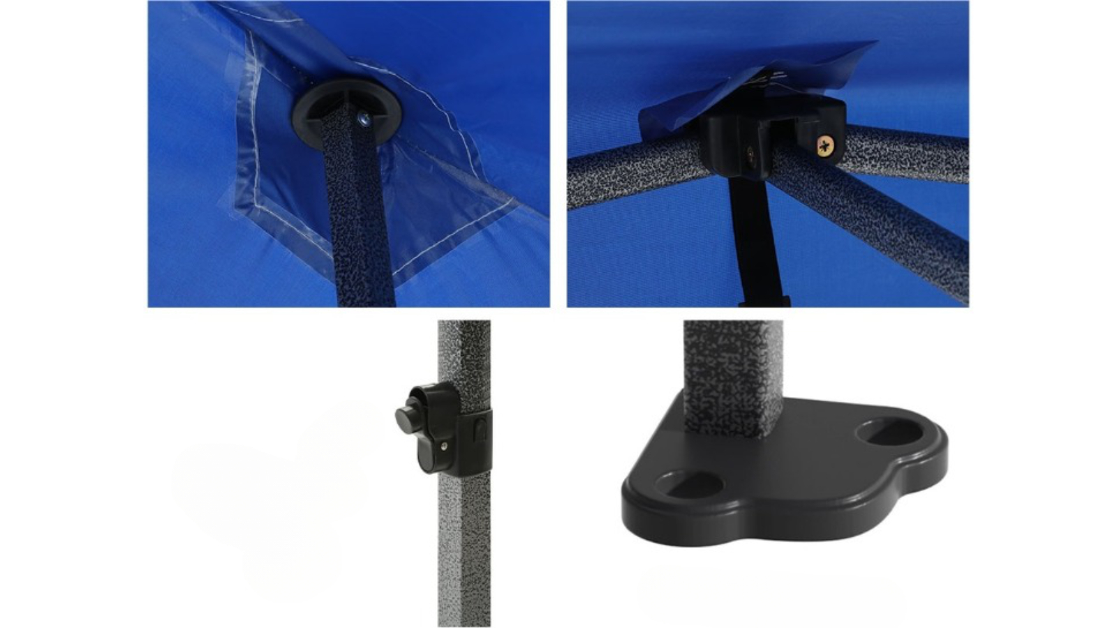 Instahut Gazebo 300 x 300cm Pop Up Marquee with 4 Base Pods | Harvey Norman