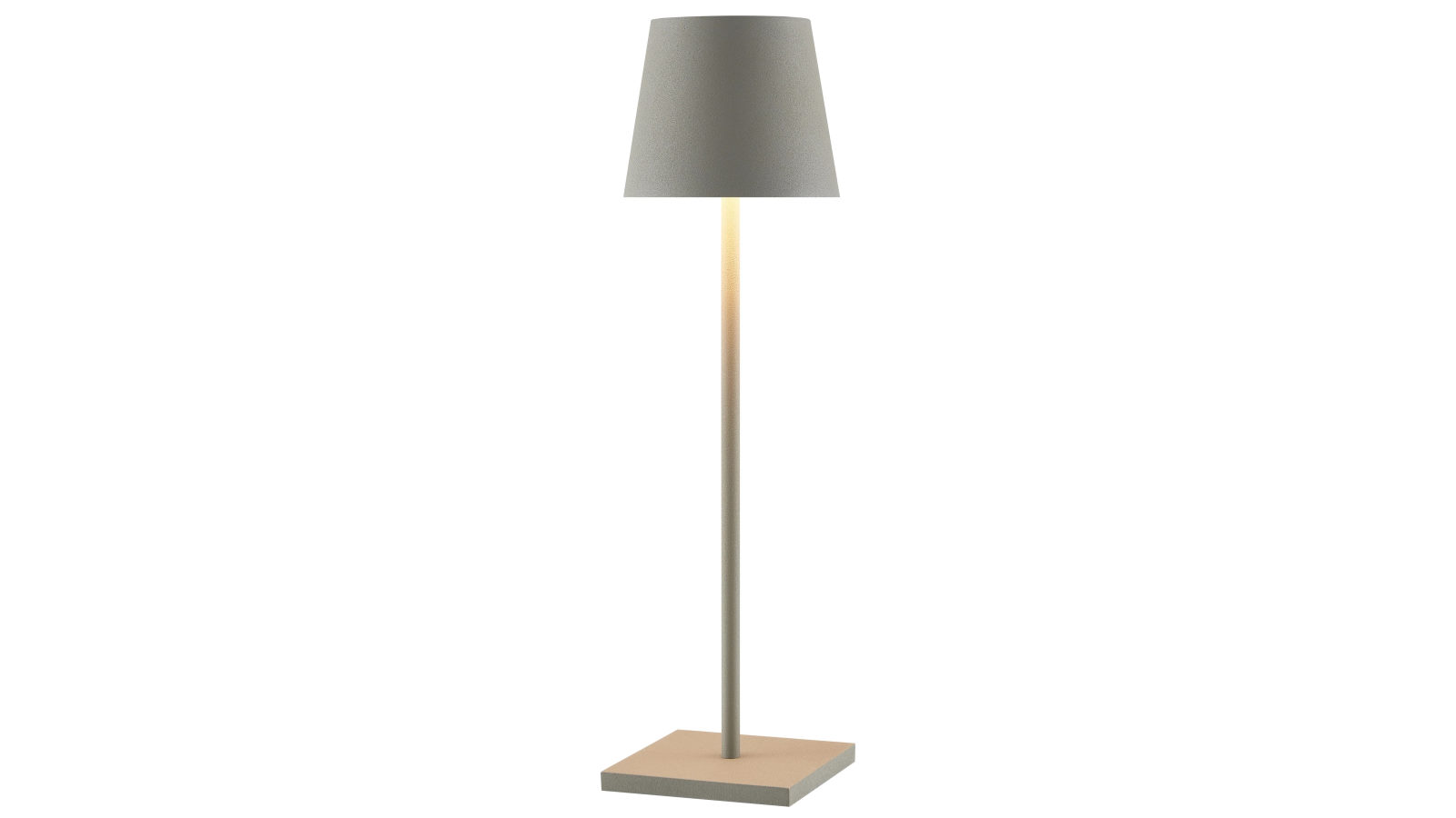 Pretty & Practical Malmo Grey S& Rechargeable LED Table Lamp | Harvey ...