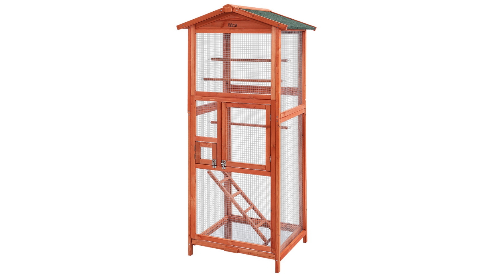 i.Pet Wooden Bird Cage | Harvey Norman