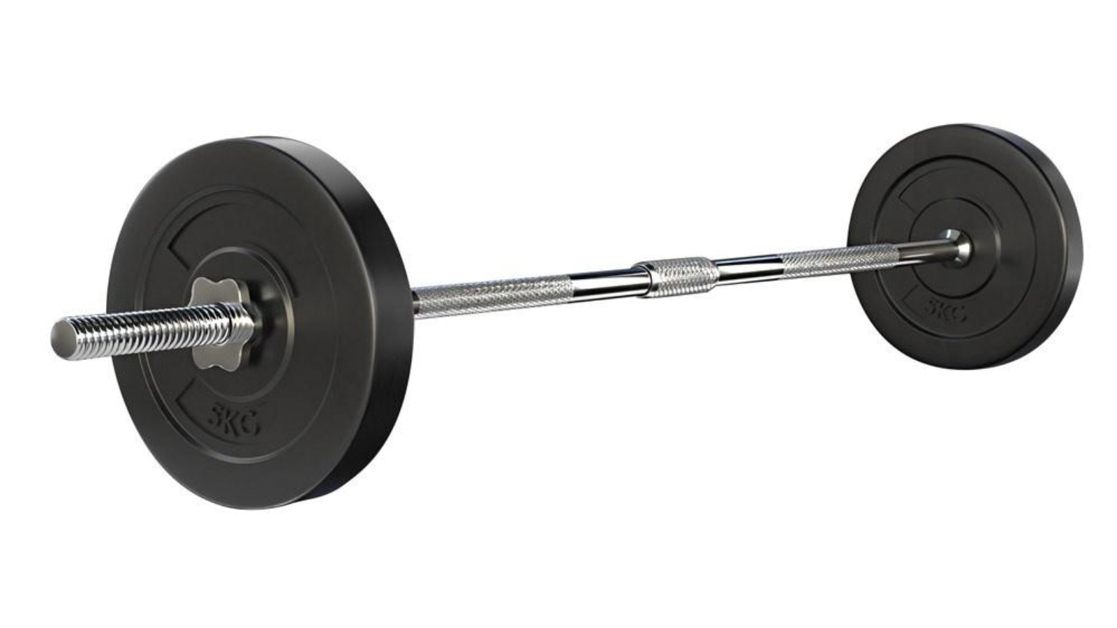 Giantz Barbell Weight Set - 28kg | Harvey Norman