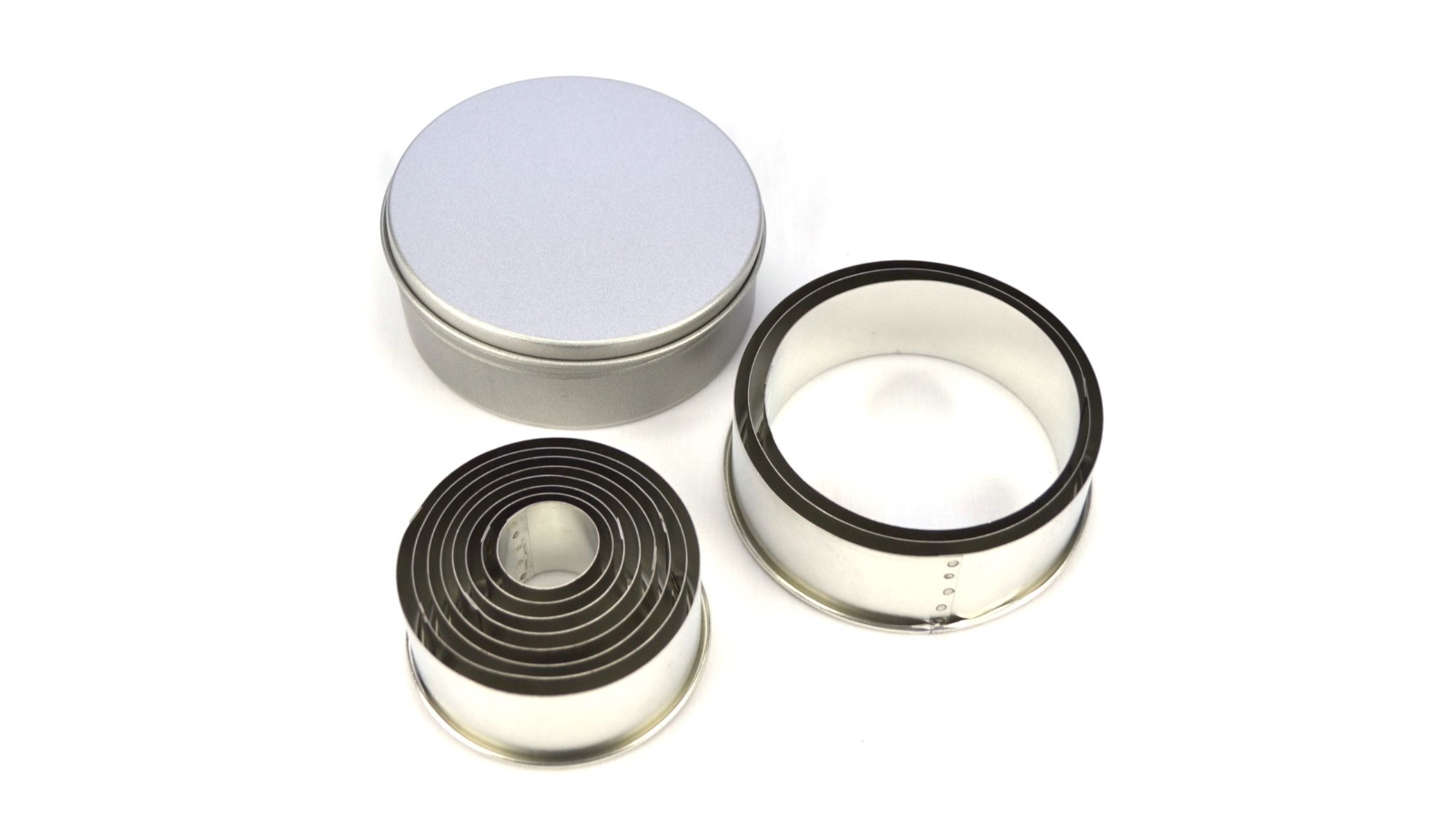 Chef Inox 11 Piece Plain Round Cutter Set | Harvey Norman