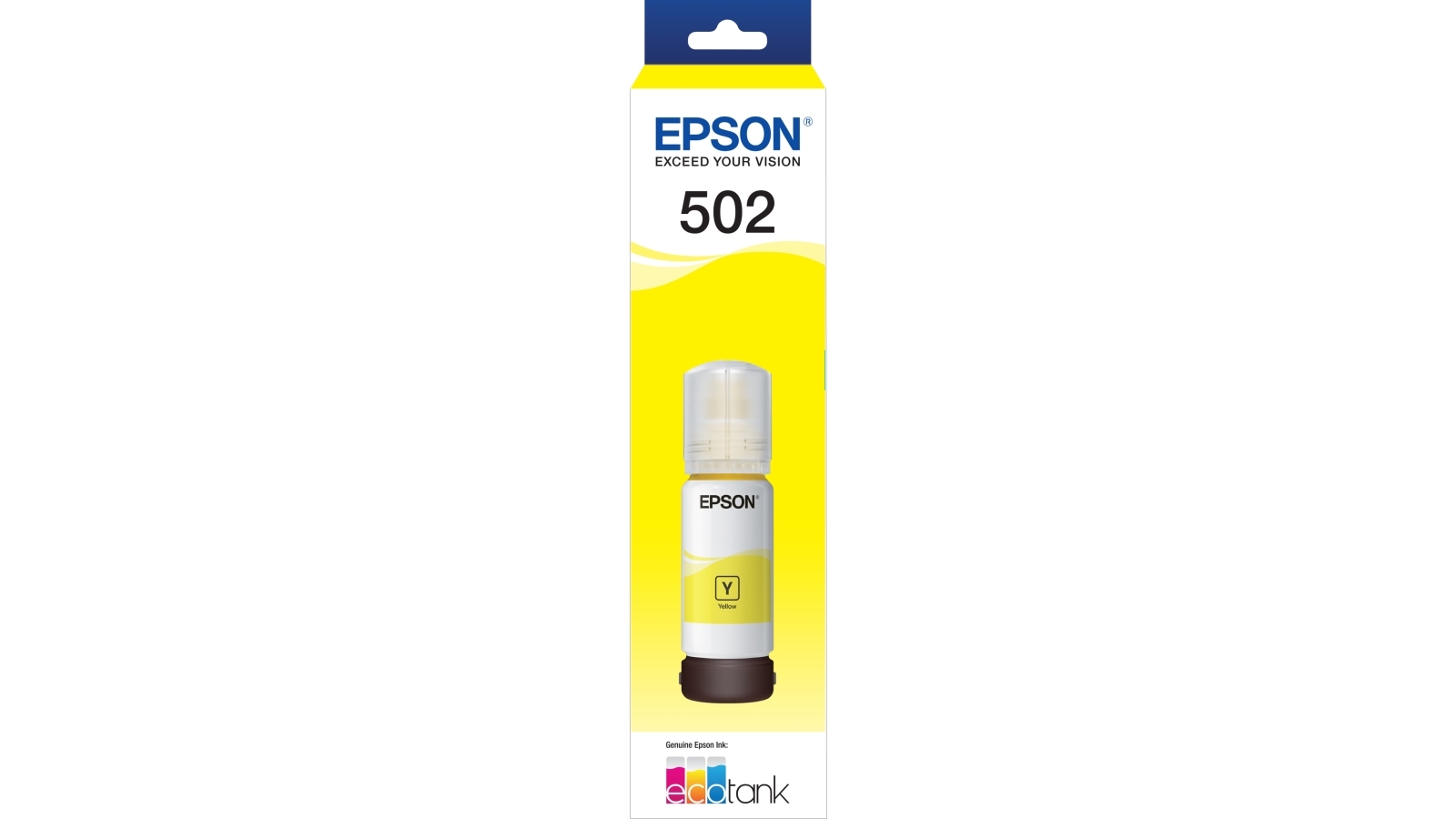 Epson T502 EcoTank Yellow Ink Bottle | Harvey Norman