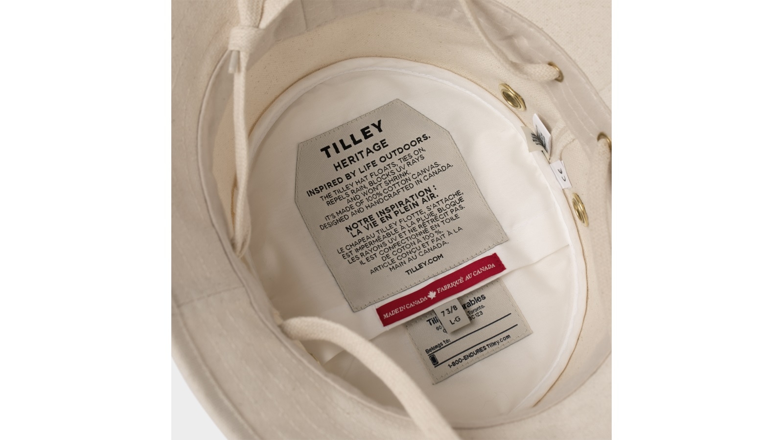 Tilley Natural The Iconic T1 Bucket Hat - Size 7 1/2 | Harvey Norman