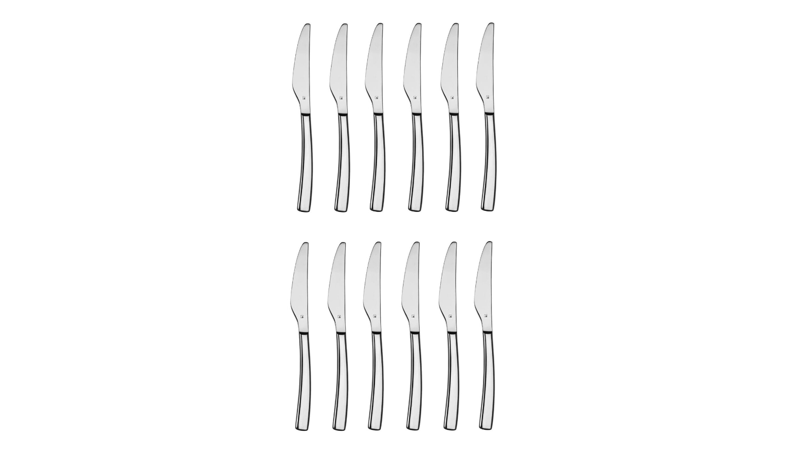 TableKraft Amalfi Stainless Steel Table Knives - Set of 12 | Harvey Norman