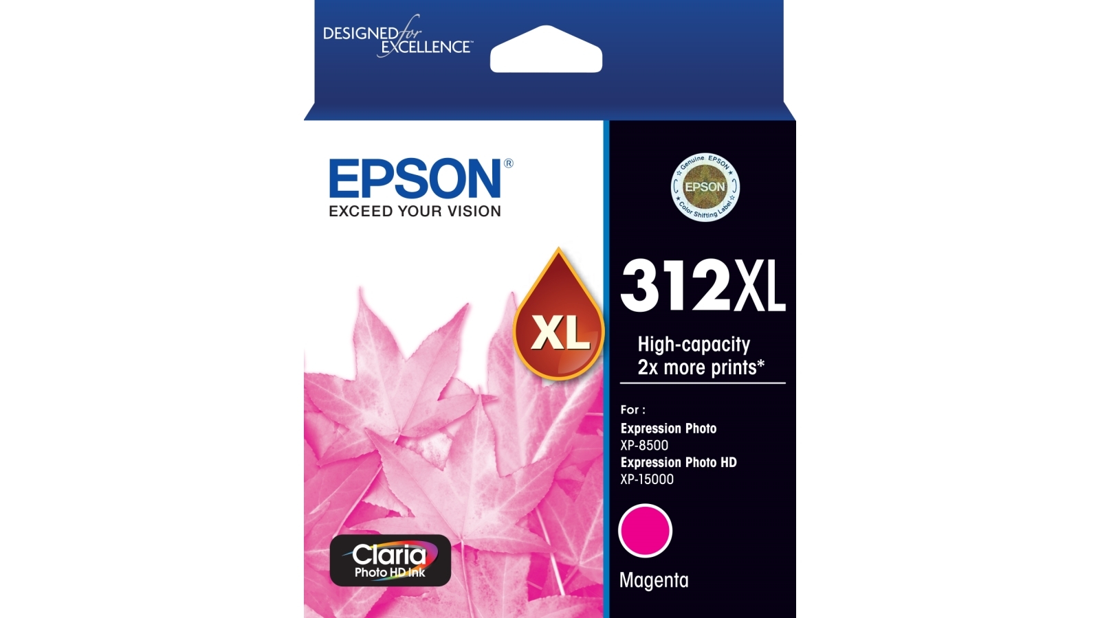 Epson 312XL Claria Photo HD Ink Cartridge - Magenta | Harvey Norman