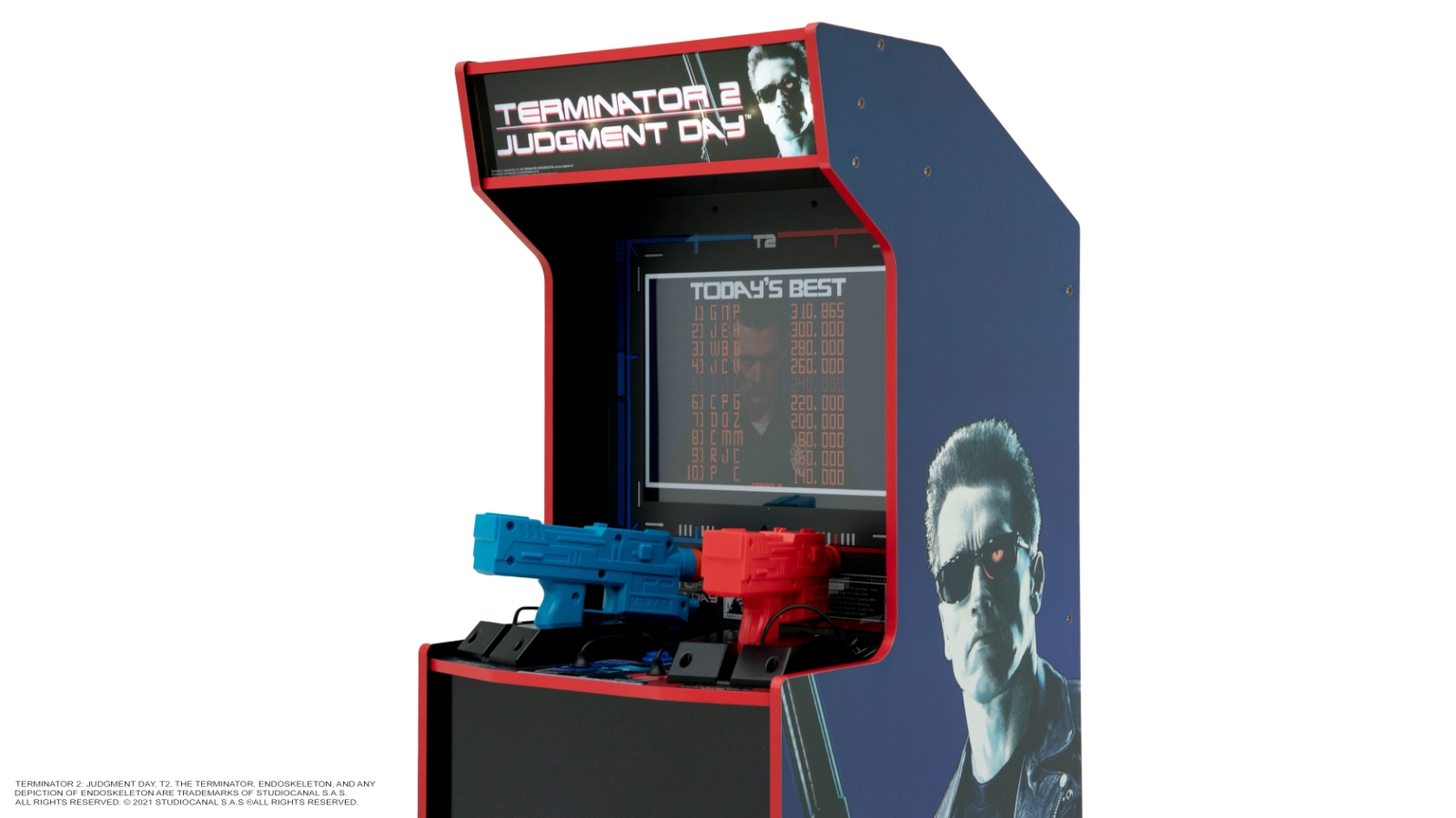 Arcade1Up Terminator 2 Arcade Cabinet | Harvey Norman