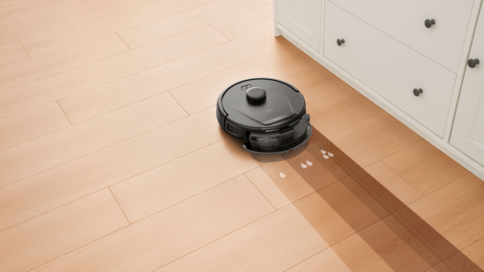 Eufy Clean L60 Hybrid Robotic Vacuum and Mop with Self-Empty Station ...