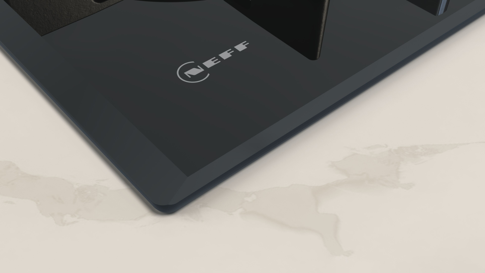 Neff 60cm N 70 Tempered Glass Gas Cooktop - Black | Harvey Norman