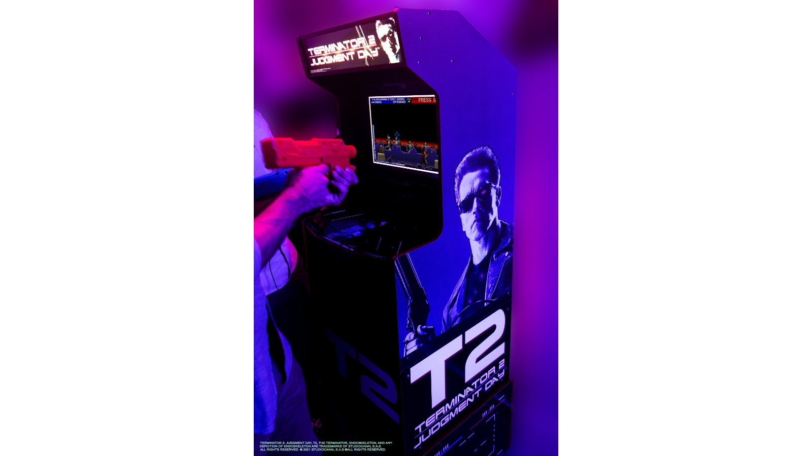 Arcade1Up Terminator 2 Arcade Cabinet | Harvey Norman