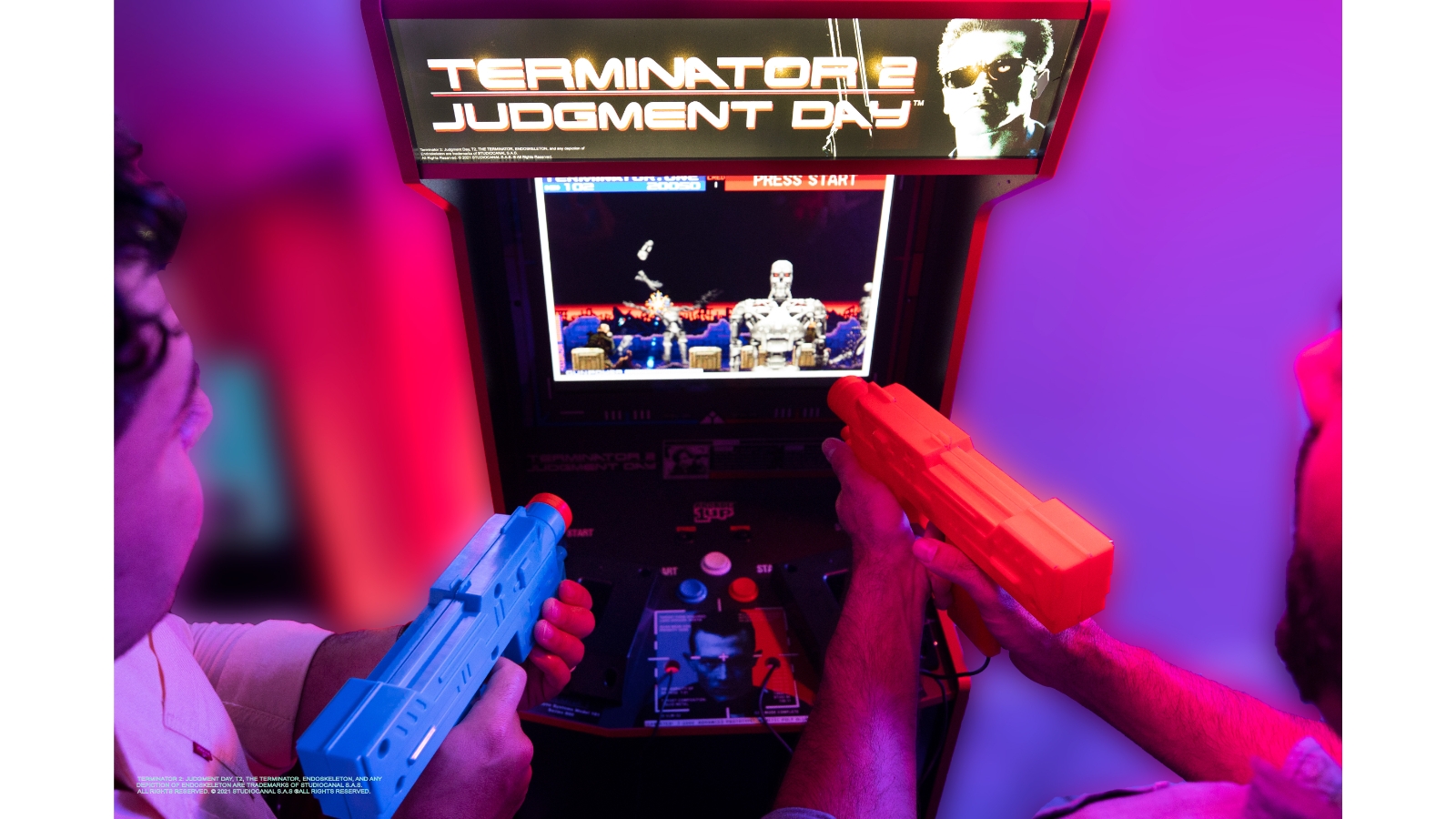 Arcade1Up Terminator 2 Arcade Cabinet | Harvey Norman