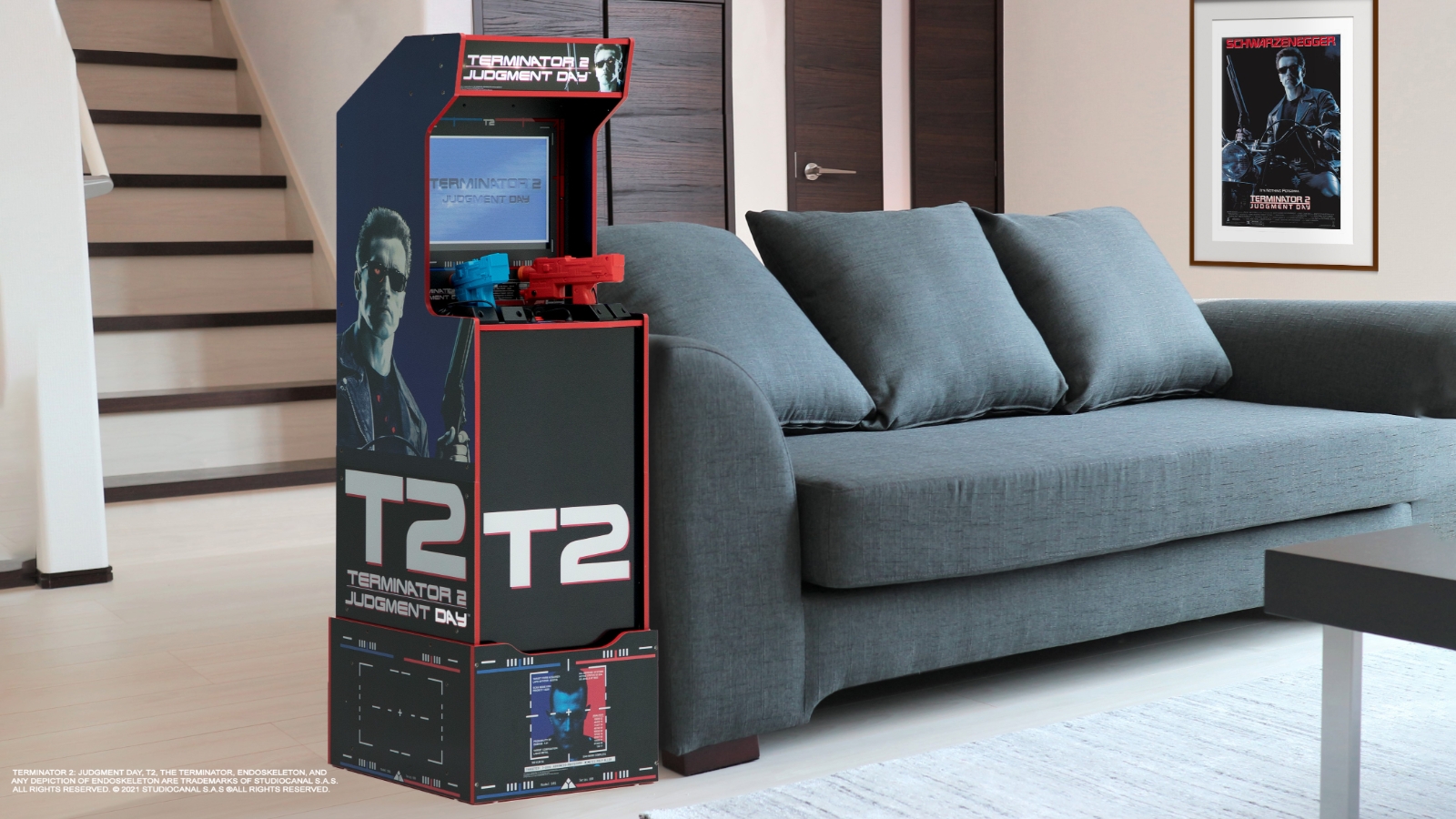 Arcade1Up Terminator 2 Arcade Cabinet | Harvey Norman