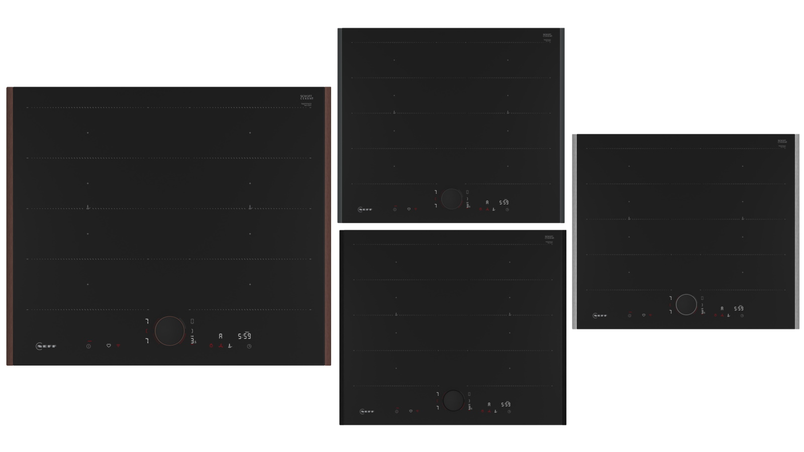 NEFF 600mm Flex Induction Cooktop with Twist Pad Flex Control | Harvey ...