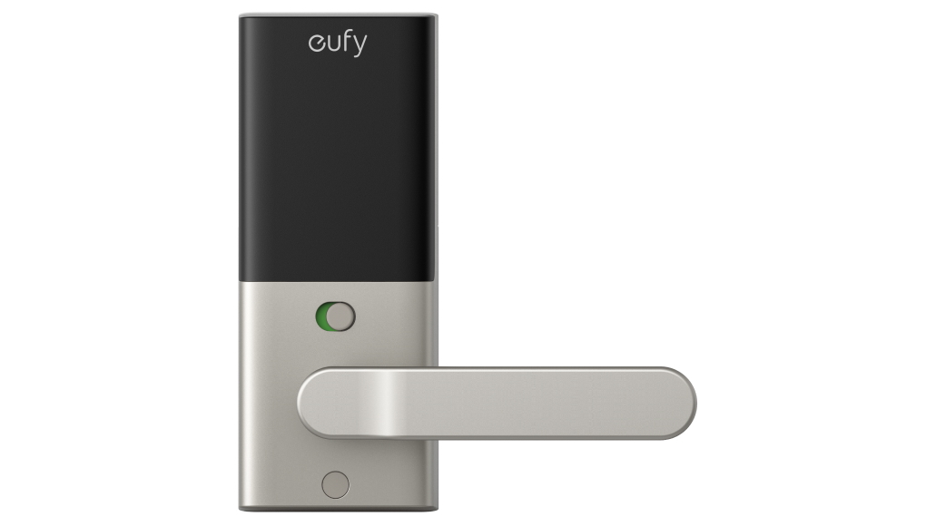 eufy Security C33 Smart Lever Lock - Nickel | Harvey Norman