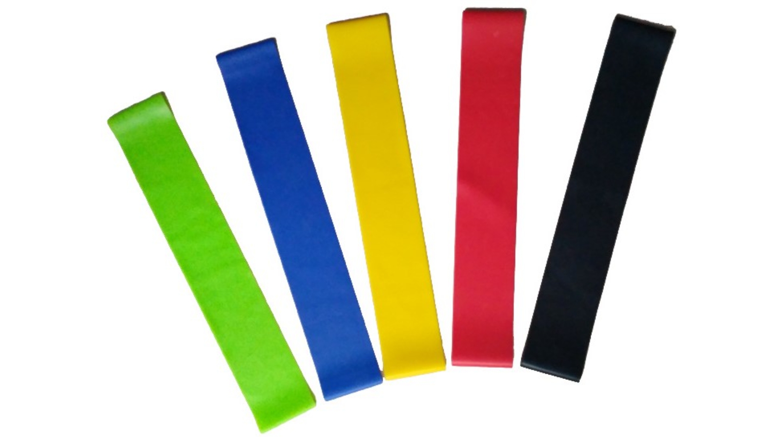 TODO Exercise Pilates Yoga Loop Resistance Band Workout Set - 5 Piece ...