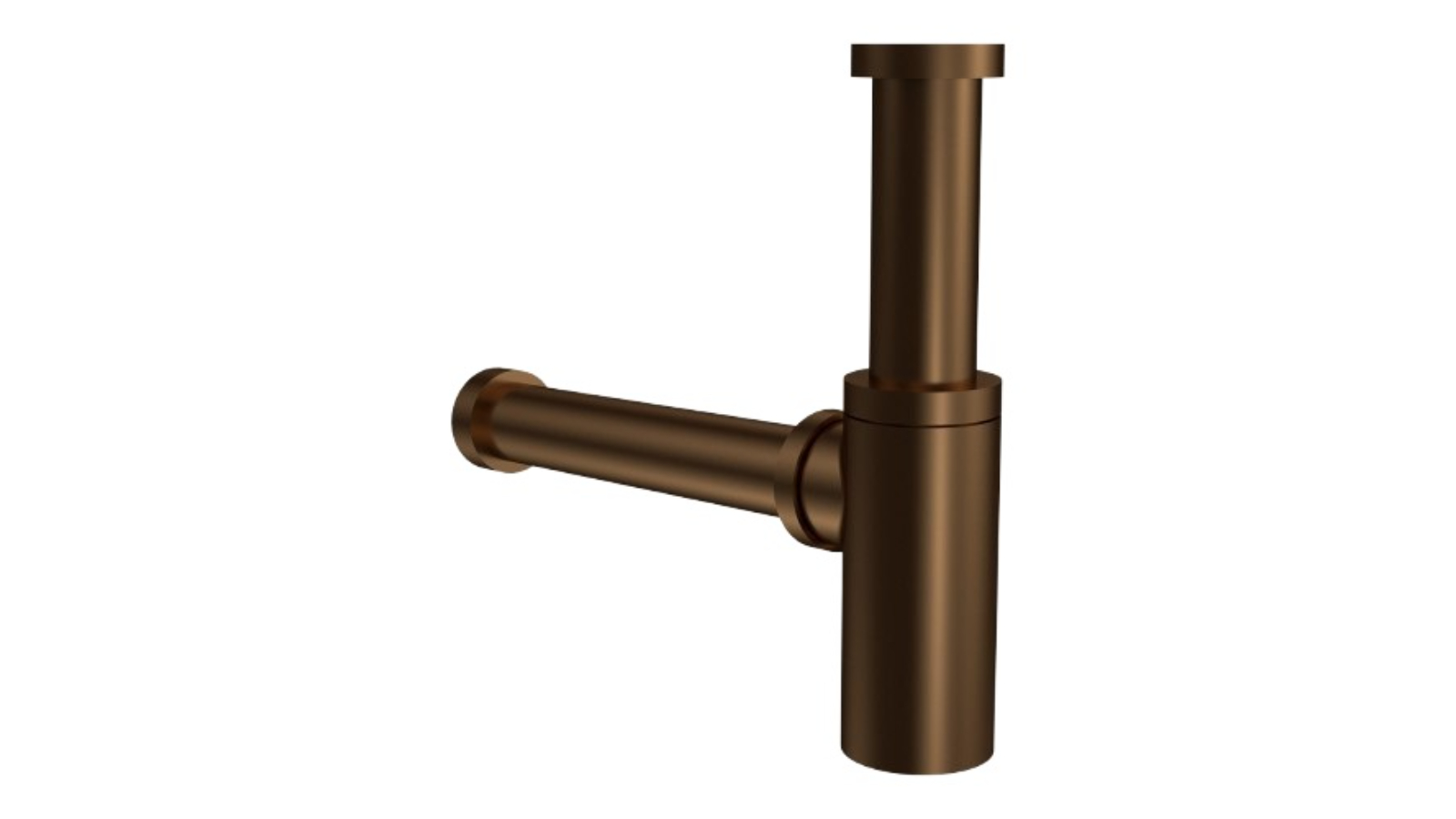 Parisi Adjustable Bottle Trap - Matte Bronze | Harvey Norman