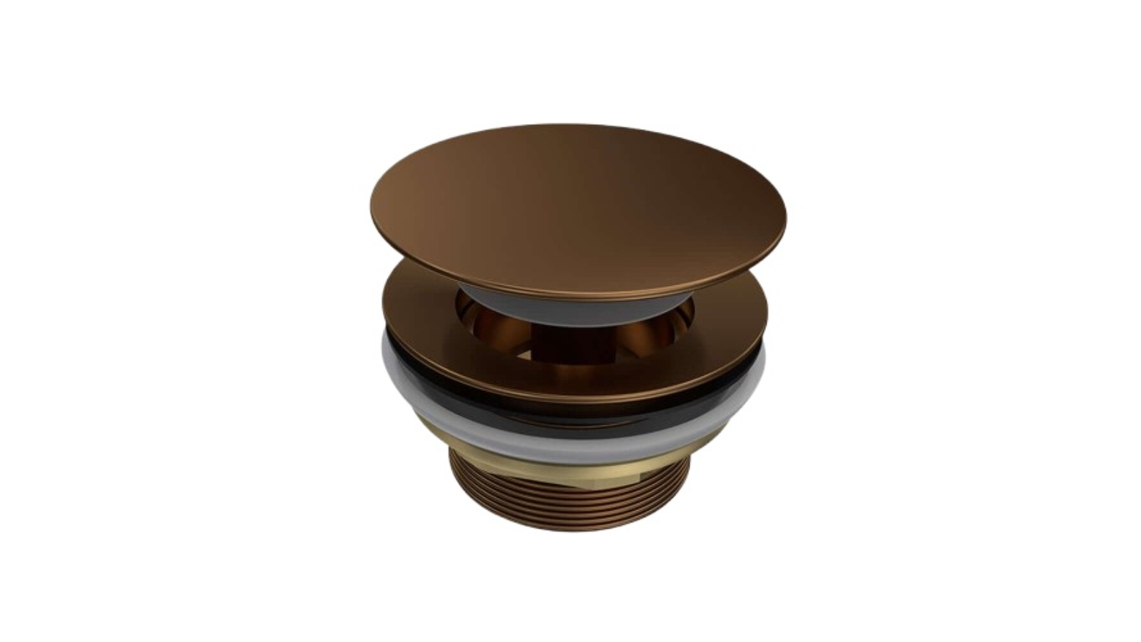 Parisi Bath Clic-Clac Plug and Waste - Matte Bronze | Harvey Norman