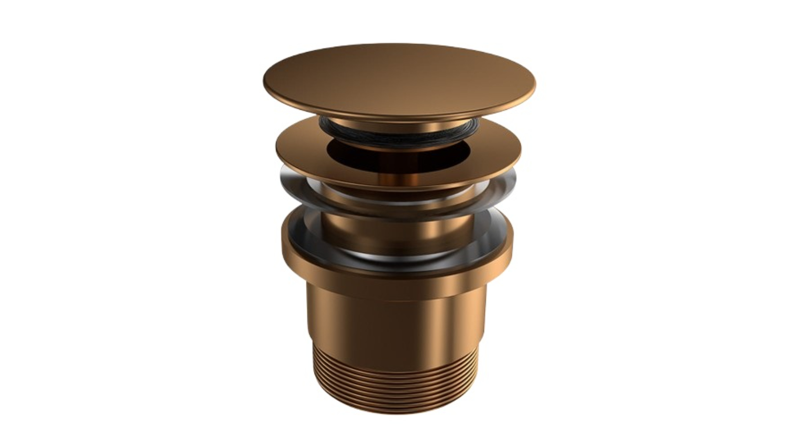 Parisi Bath Pop Up Universal Waste - Matte Bronze | Harvey Norman