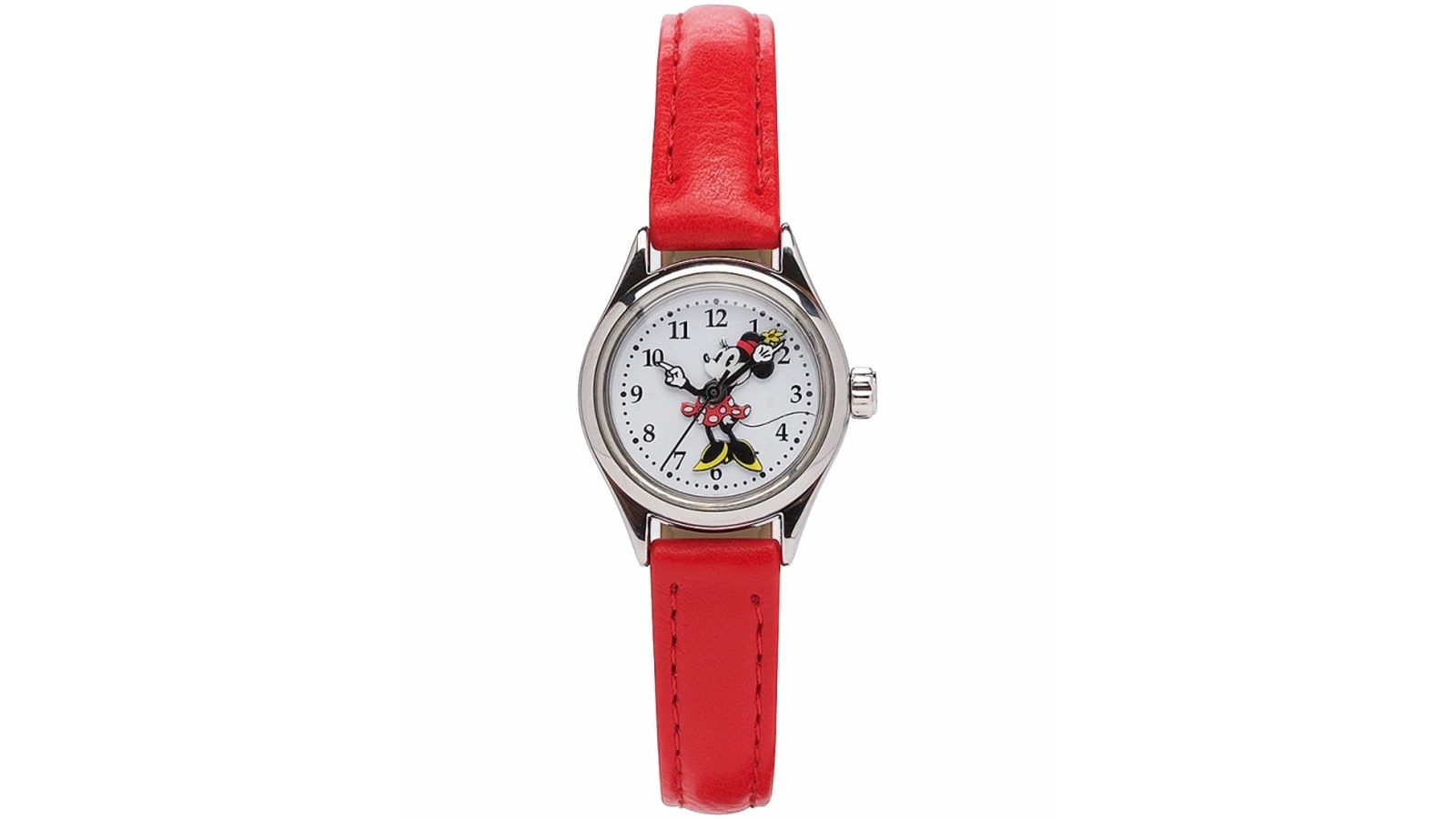 Disney Original Minnie Petite 2.5cm Watch - Red | Harvey Norman