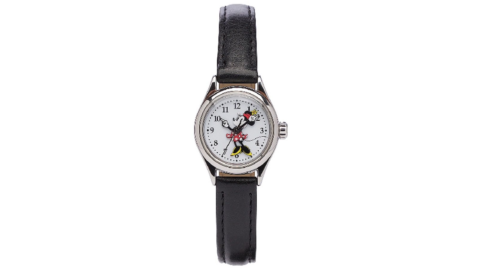 Disney Minnie Petite 2.5cm Watch - Black | Harvey Norman