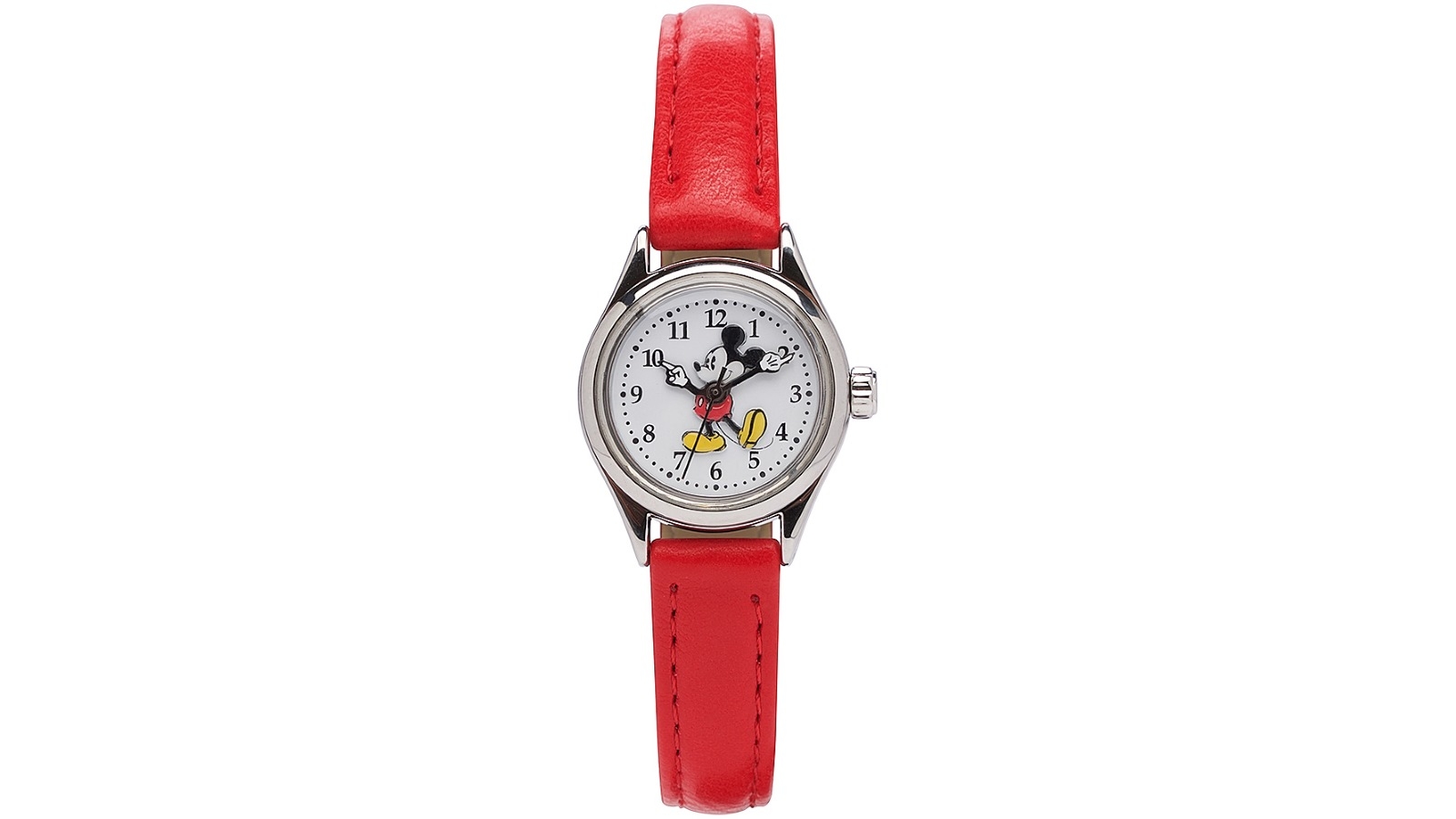 Disney Original Petite Mickey 2.5cm Watch - Red | Harvey Norman