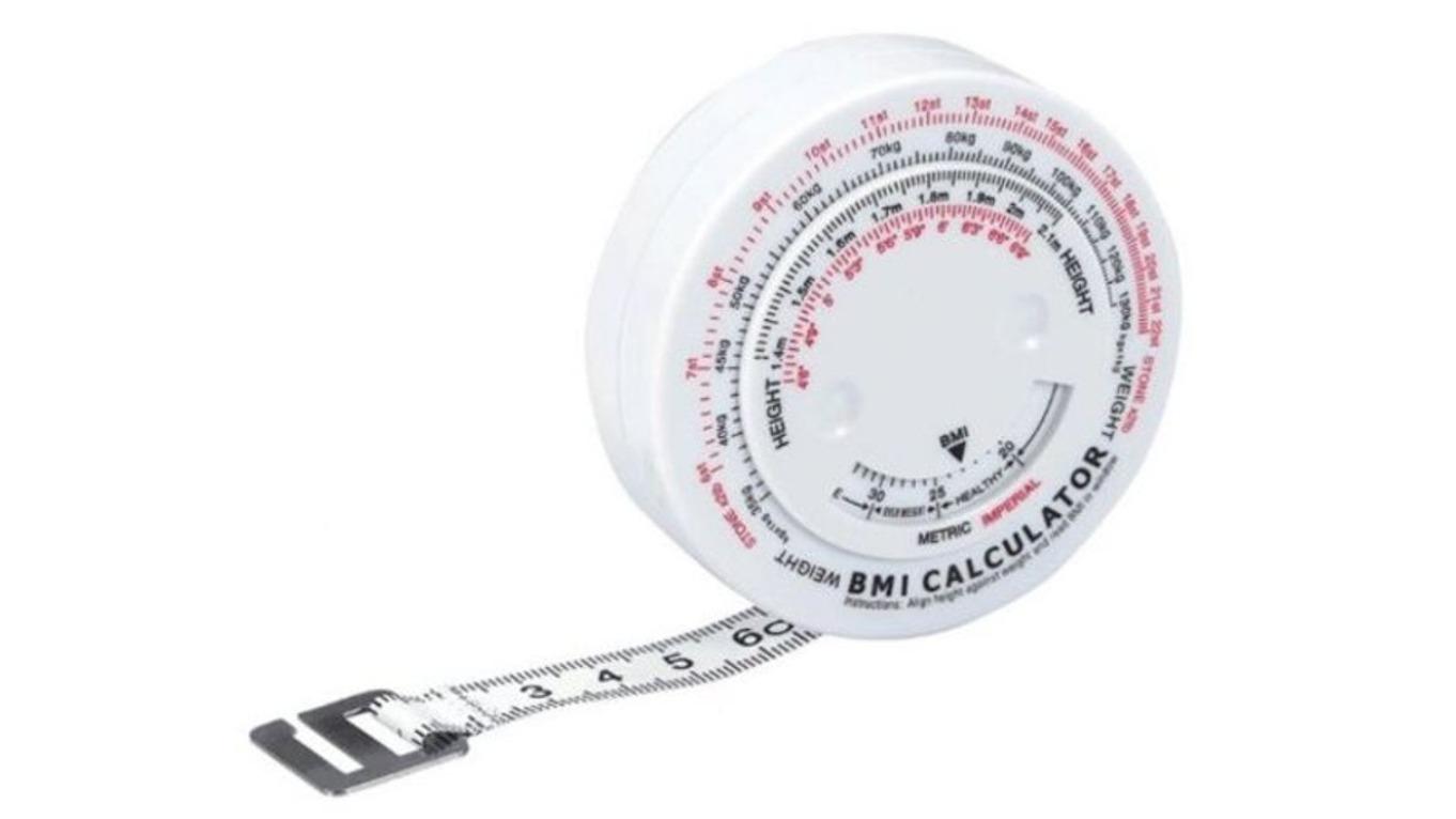 HOD Tape Measure Set for Body Measuring and Measurement of BMI - White ...