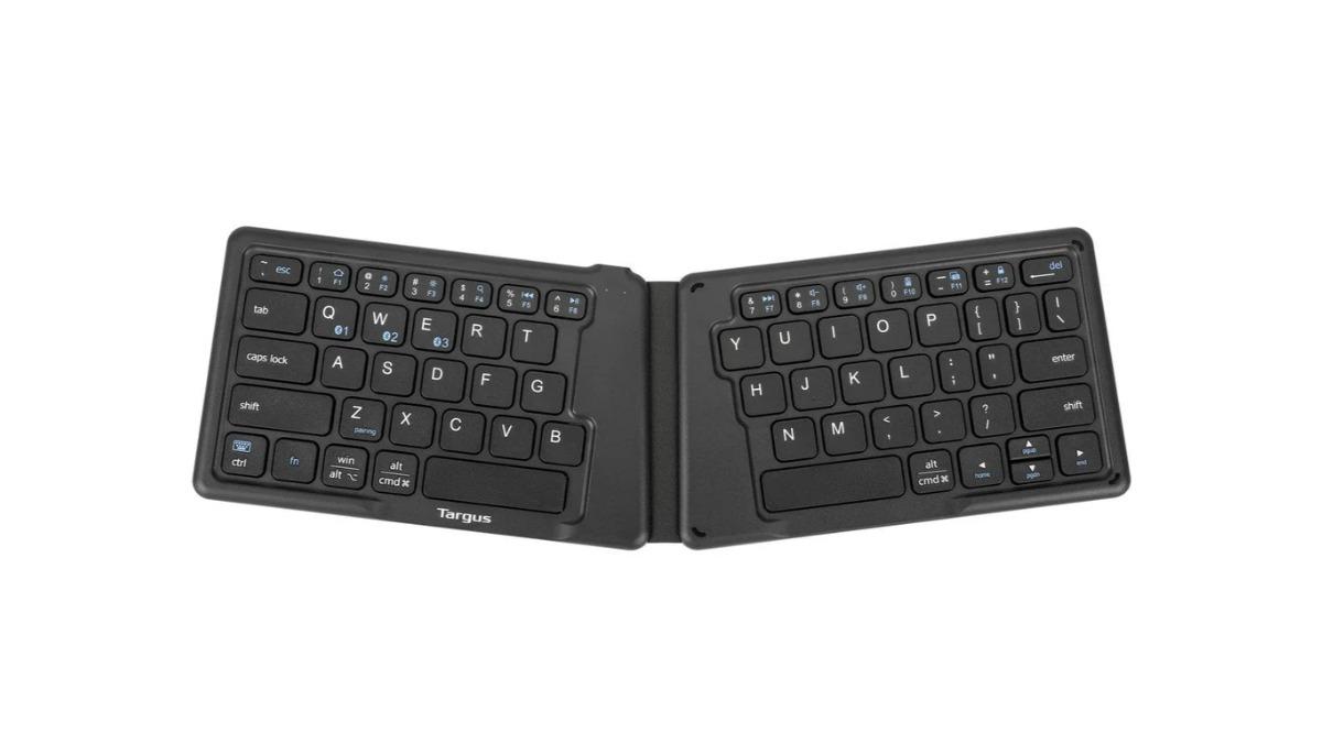 Targus Ergonomic Foldable Bluetooth Keyboard | Harvey Norman