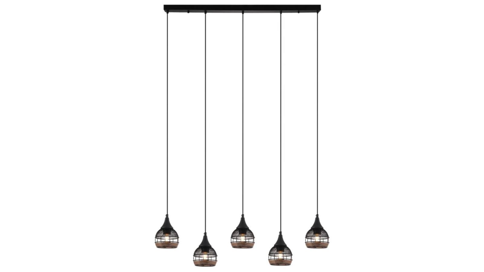 Luminea Tarrant Modern Elegant 5 Pendant Light | Harvey Norman
