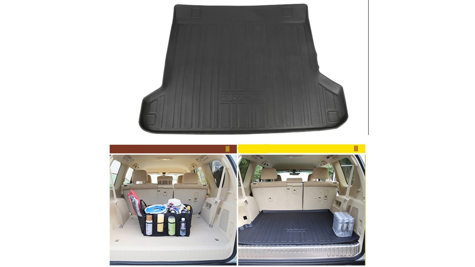 X-CAR Boot Liner for TOYOTA PRADO 150 Series 5 Seats 2009-2022 Cargo ...