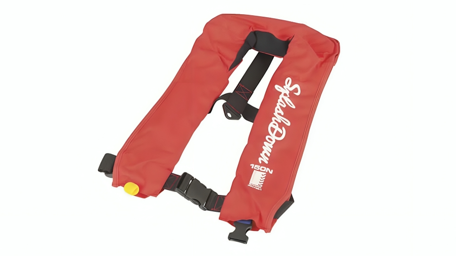 Latest Buys Splashdown 150 Manual Inflate PFD - Red | Harvey Norman