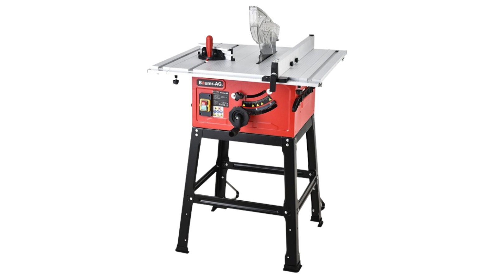 Baumr-AG 2000W Extendable Laser Guide Corded Table Saw with Stand - 25 ...