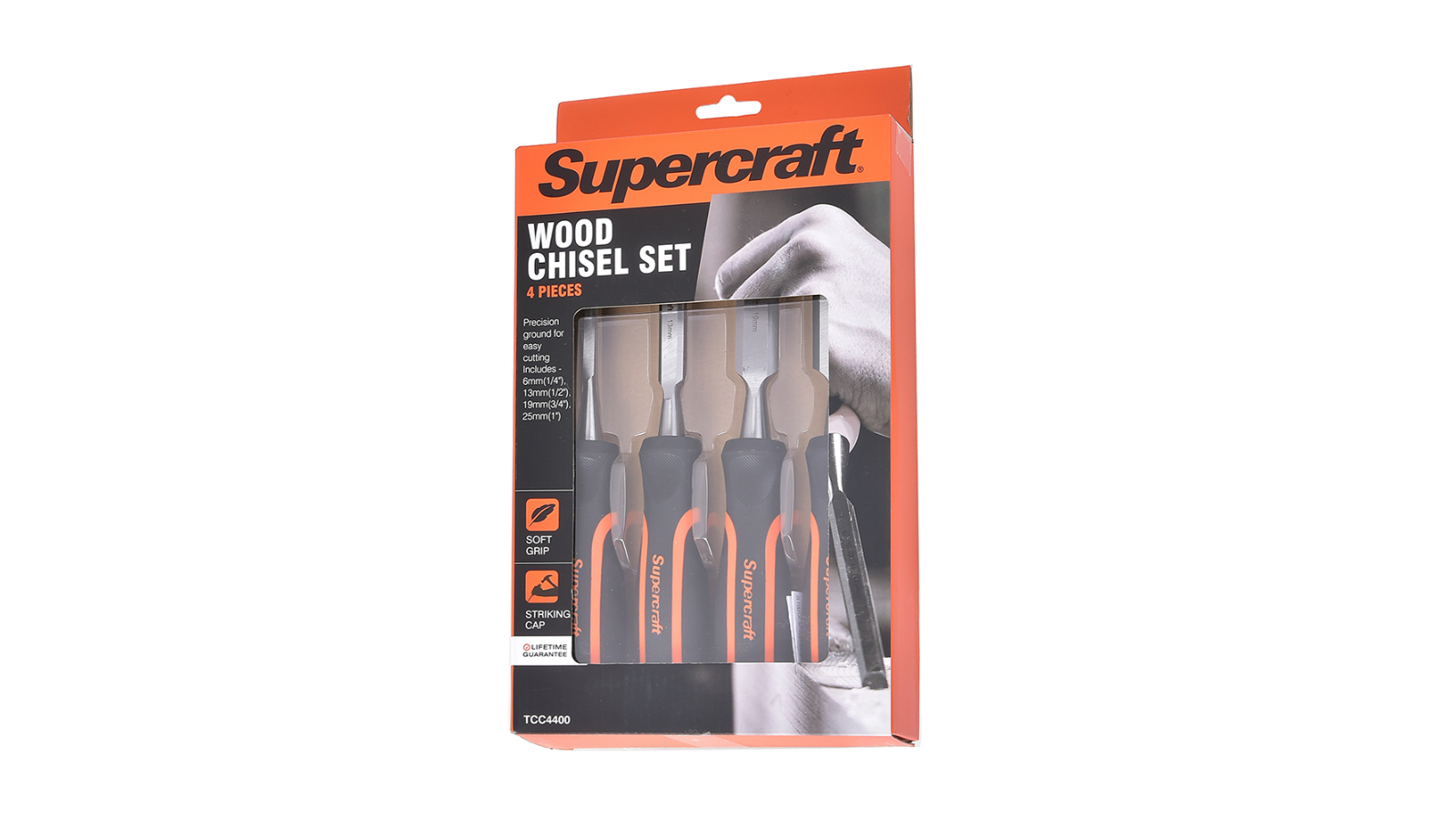 Supercraft 4 Piece Wood Framing Chisels Set | Harvey Norman