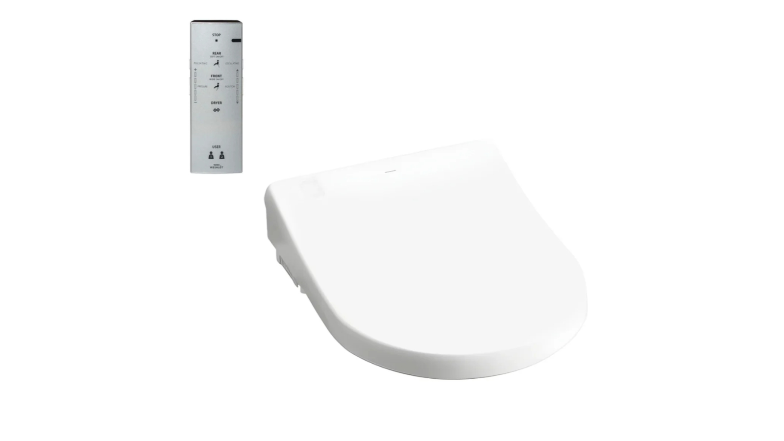 TOTO S7 Washlet D-Shape with Remote Control | Harvey Norman