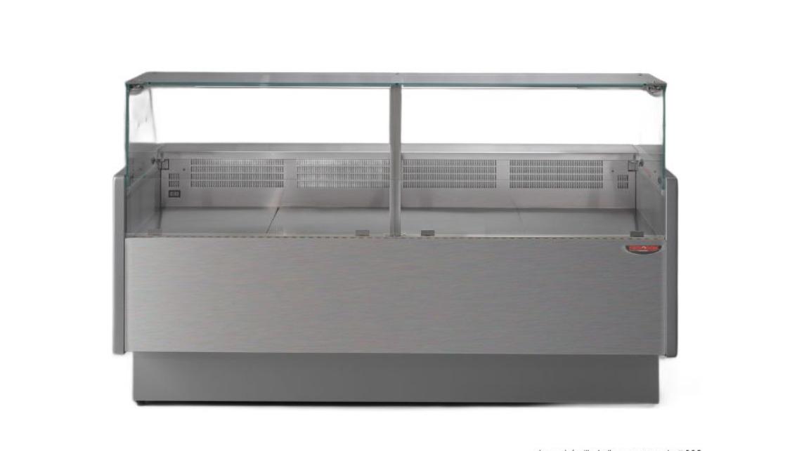 Tecnodom by FHE TDMR-0920 Serie Mr Wide Deli Display with Storage and Castor - 200cm | Harvey Norman