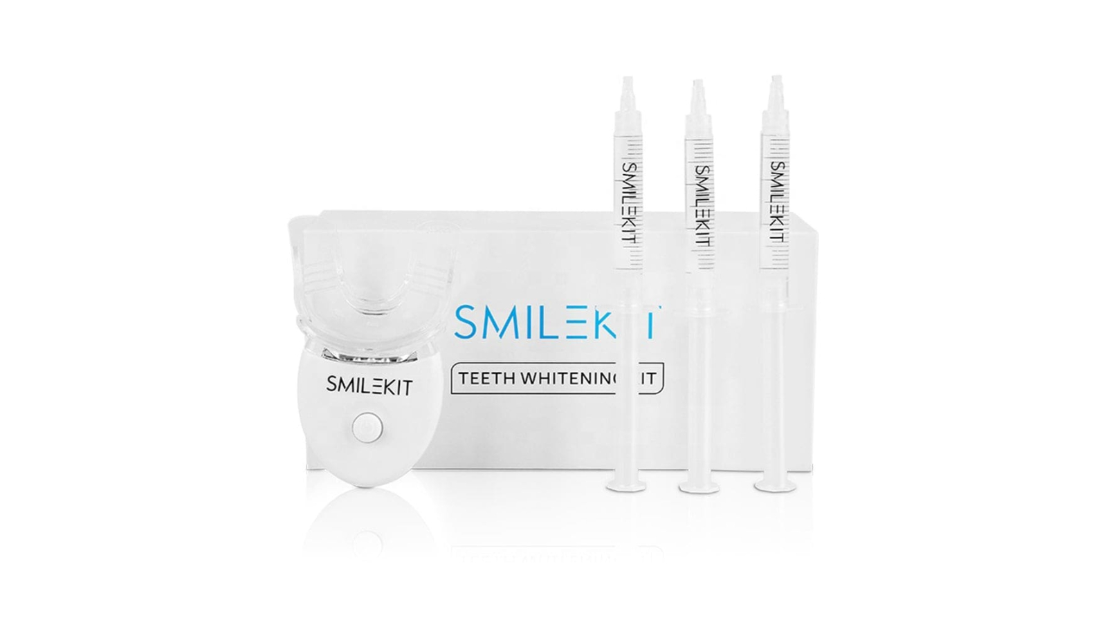 Vibe Geeks Teeth Whitening Kit with LED Light - White | Harvey Norman