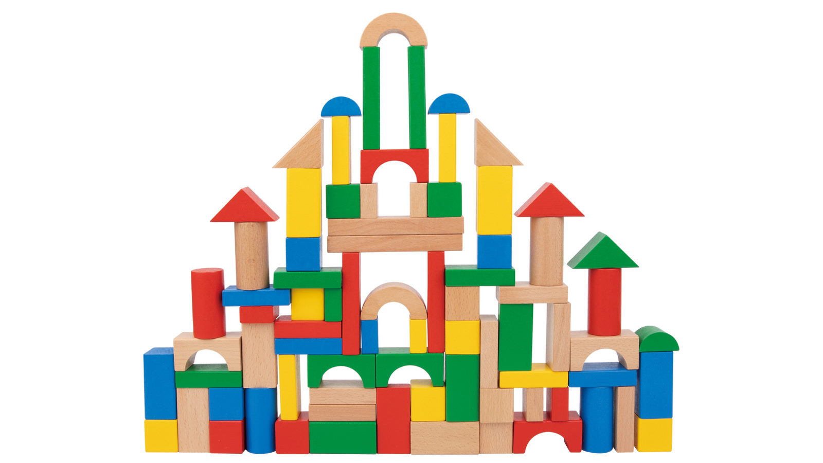 Tooky Toy 100 Piece Block | Harvey Norman