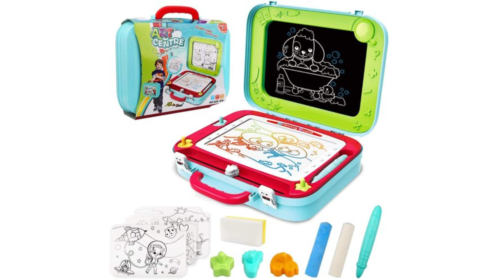 Megajoy Magnetic Drawing Black Board | Harvey Norman